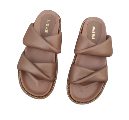 Alias Mae Paris Slide Coffee Leather 37 - AirRobe