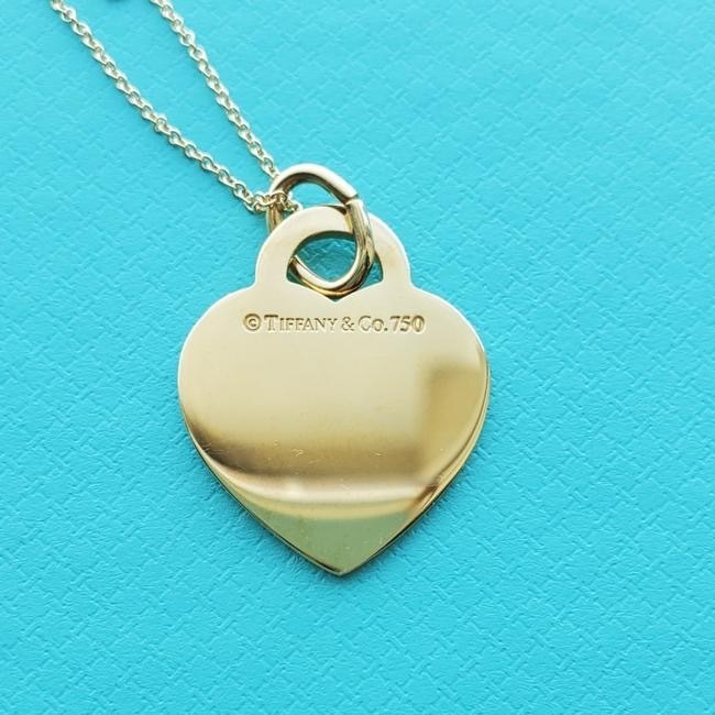 tiffany medium heart tag necklace