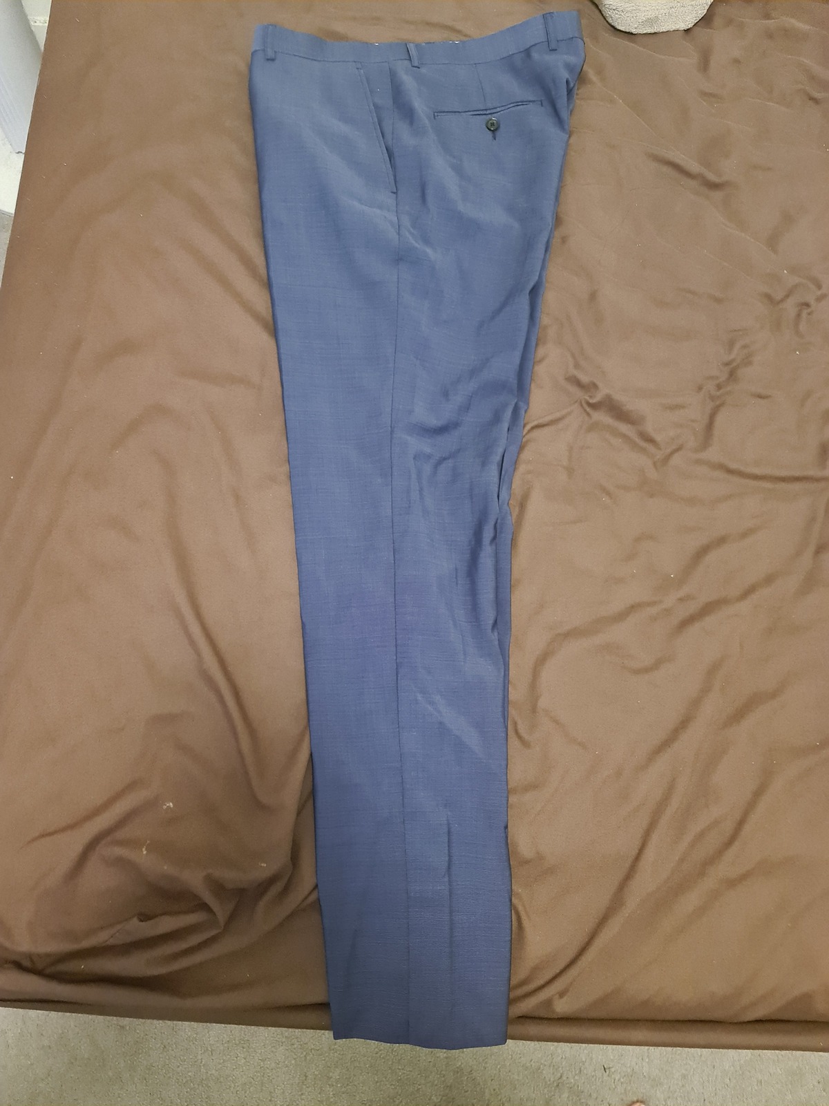 Calvin Klein X-Slim Sharkskin Wool Suit Trouser - AirRobe