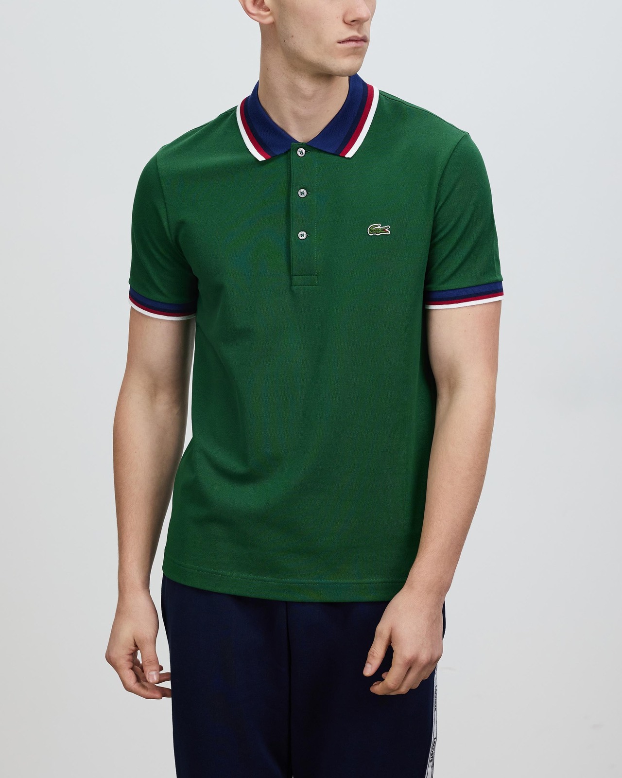 Lacoste Regular Fit Tipped Collar Polo - AirRobe