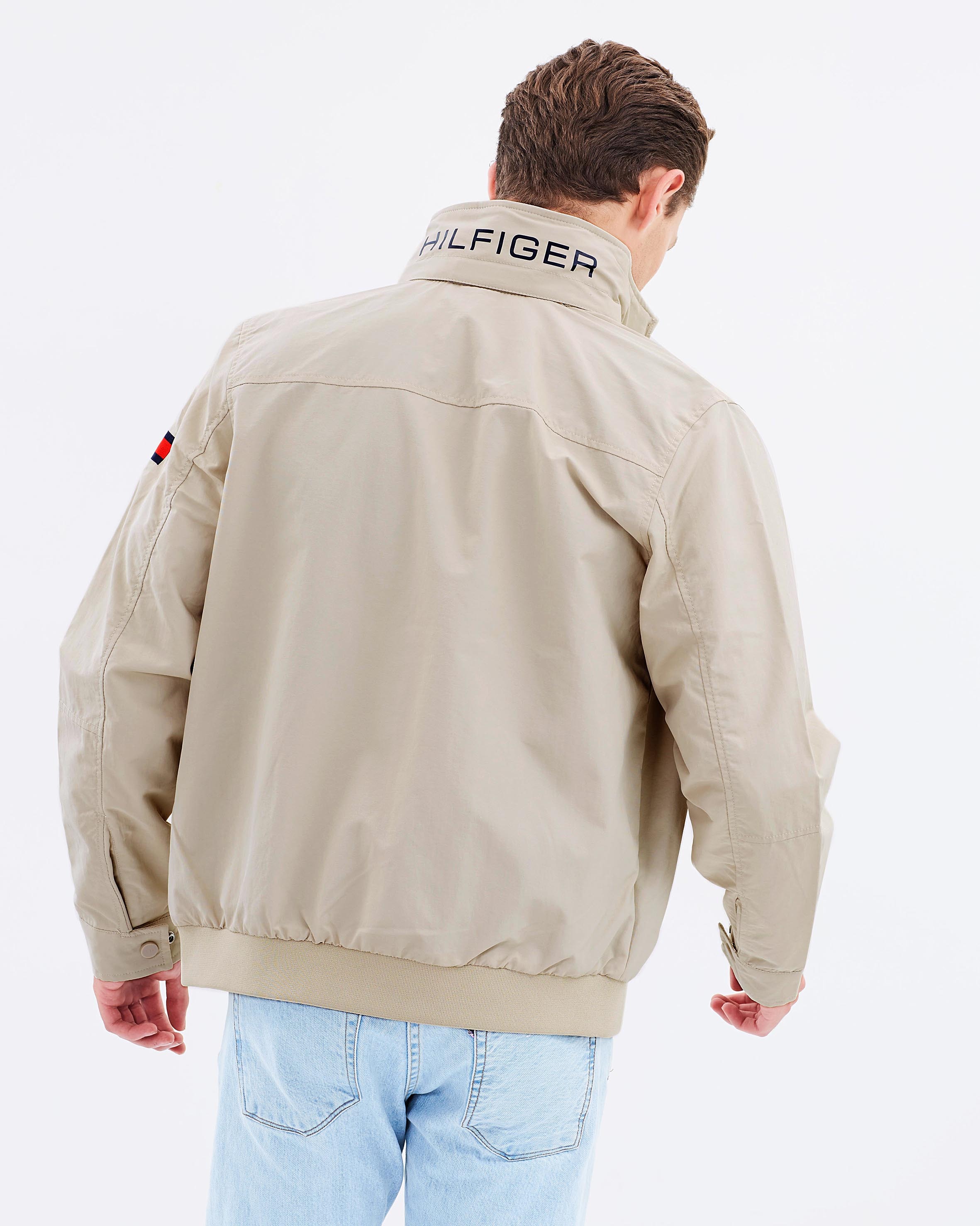 Tommy hilfiger yacht jacket beige store