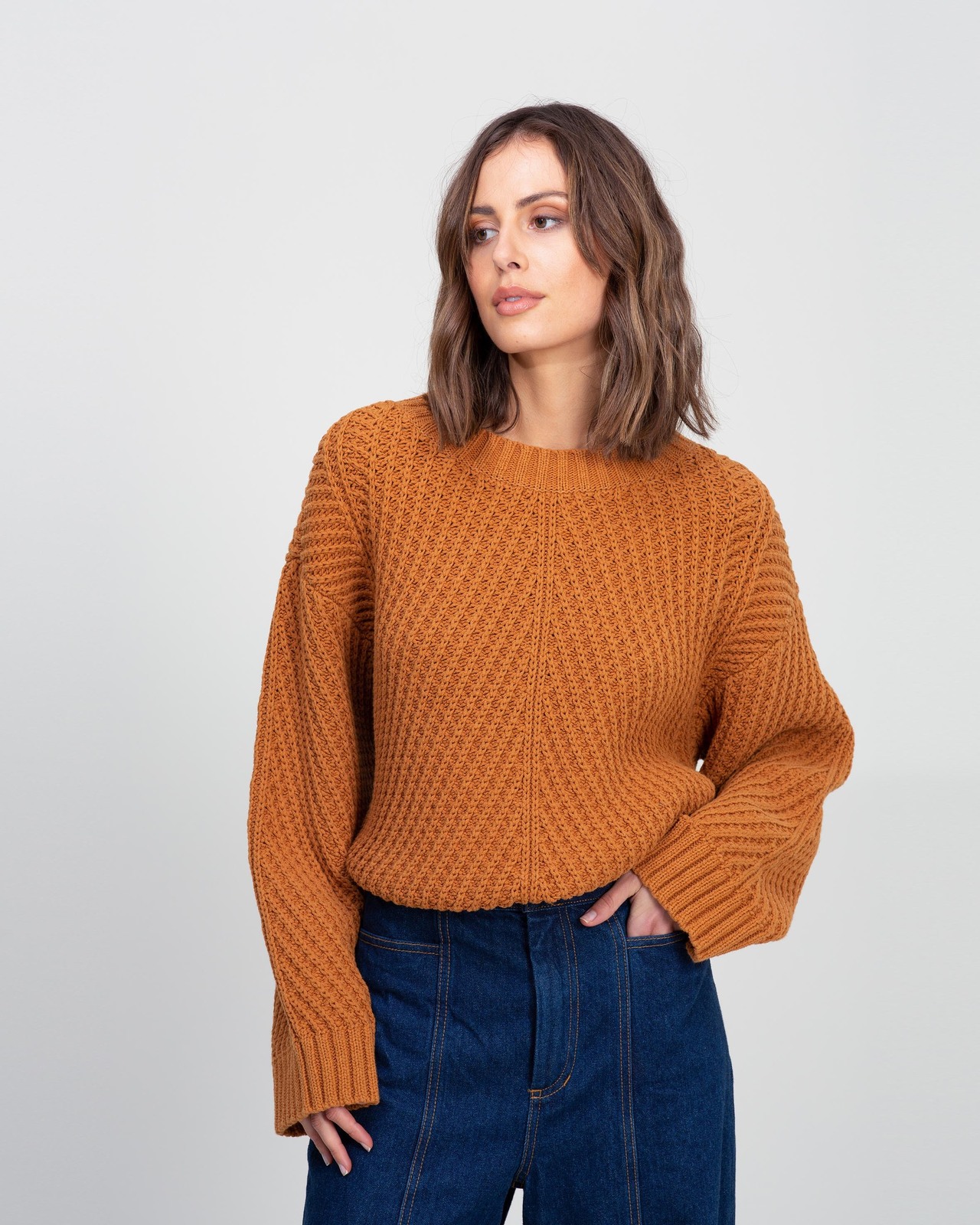 Aere Relaxed Organic Cotton Jumper Airrobe
