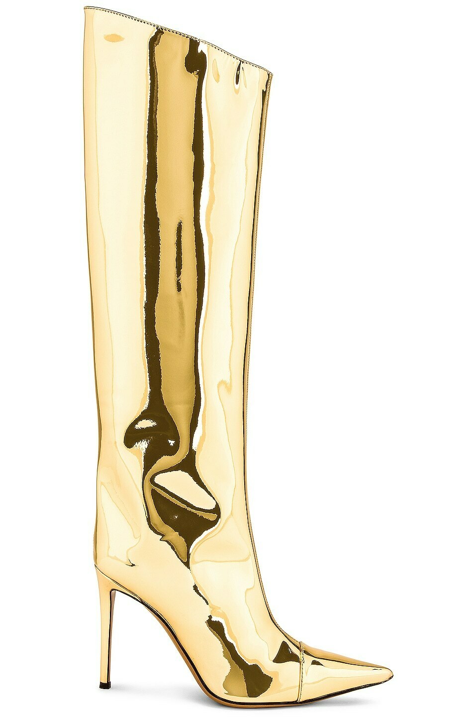 Alexandre Vauthier Alexandre Vauthier Metallic Boot in Gold - AirRobe