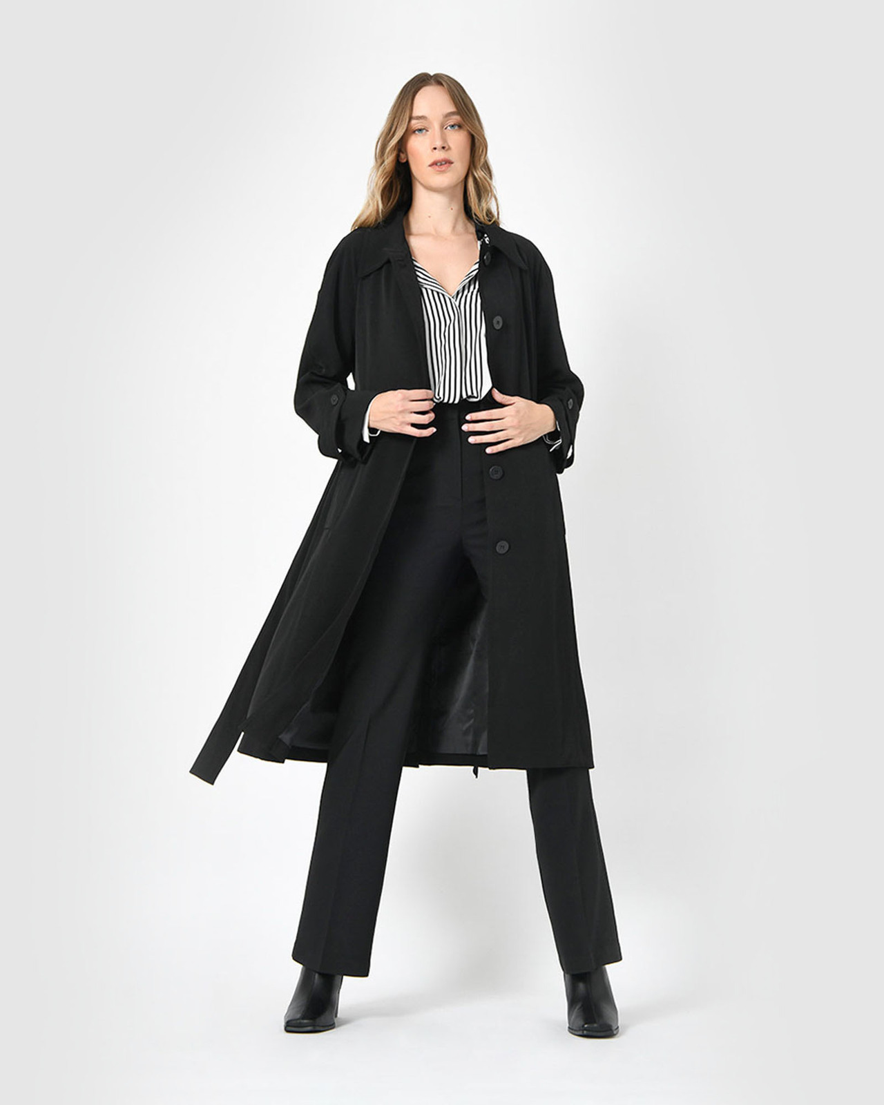 Forcast Asher Trench Coat - AirRobe