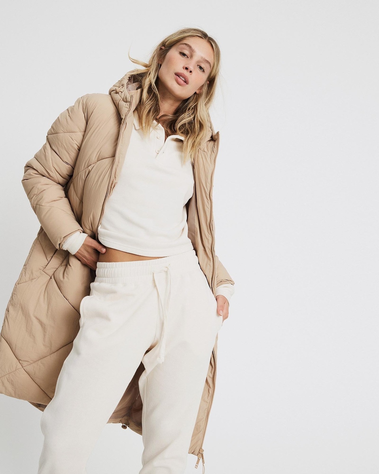 The Recycled Mother Longline Puffer - AirRobe