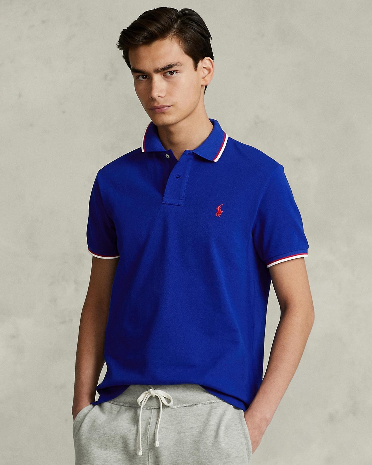 Polo Ralph Lauren Custom Slim Fit Mesh Polo Shirt - AirRobe
