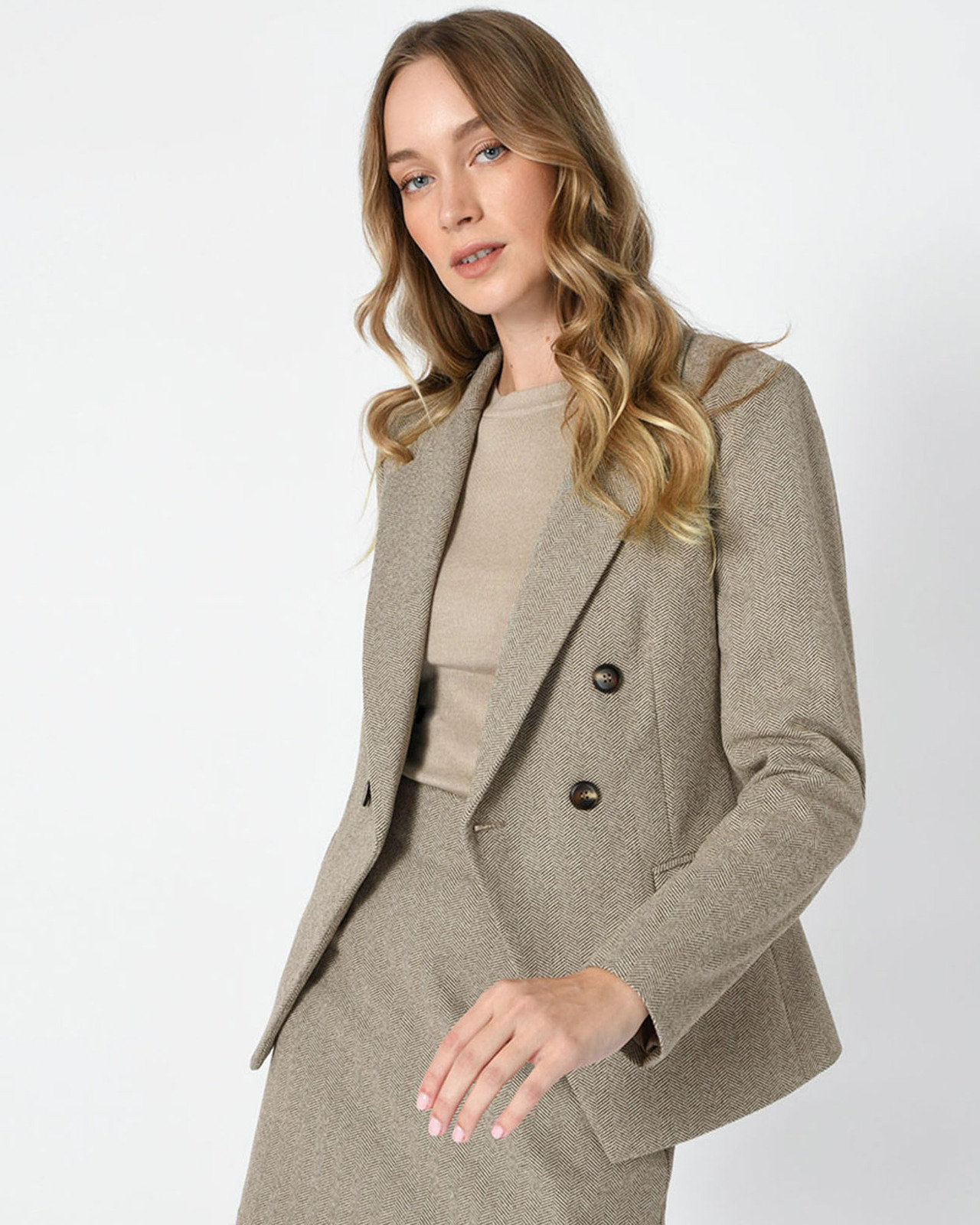 Opal Double Breasted Blazer - AirRobe
