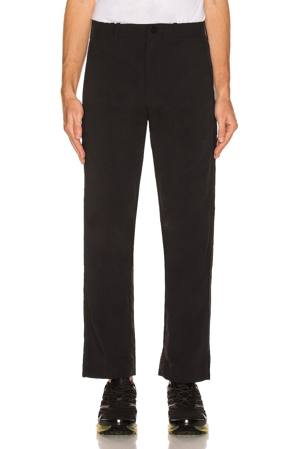 A-COLD-WALL* A-COLD-WALL* Tailored Nylon Trousers in Black - AirRobe
