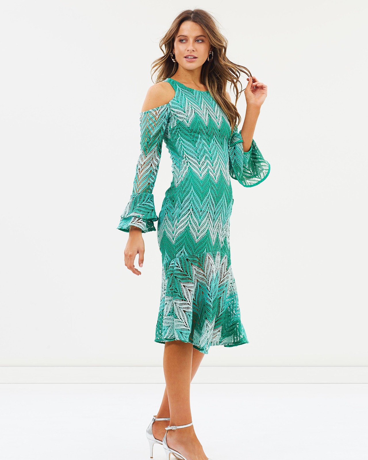 MOSSMAN The Rise & Fall Midi Dress - AirRobe