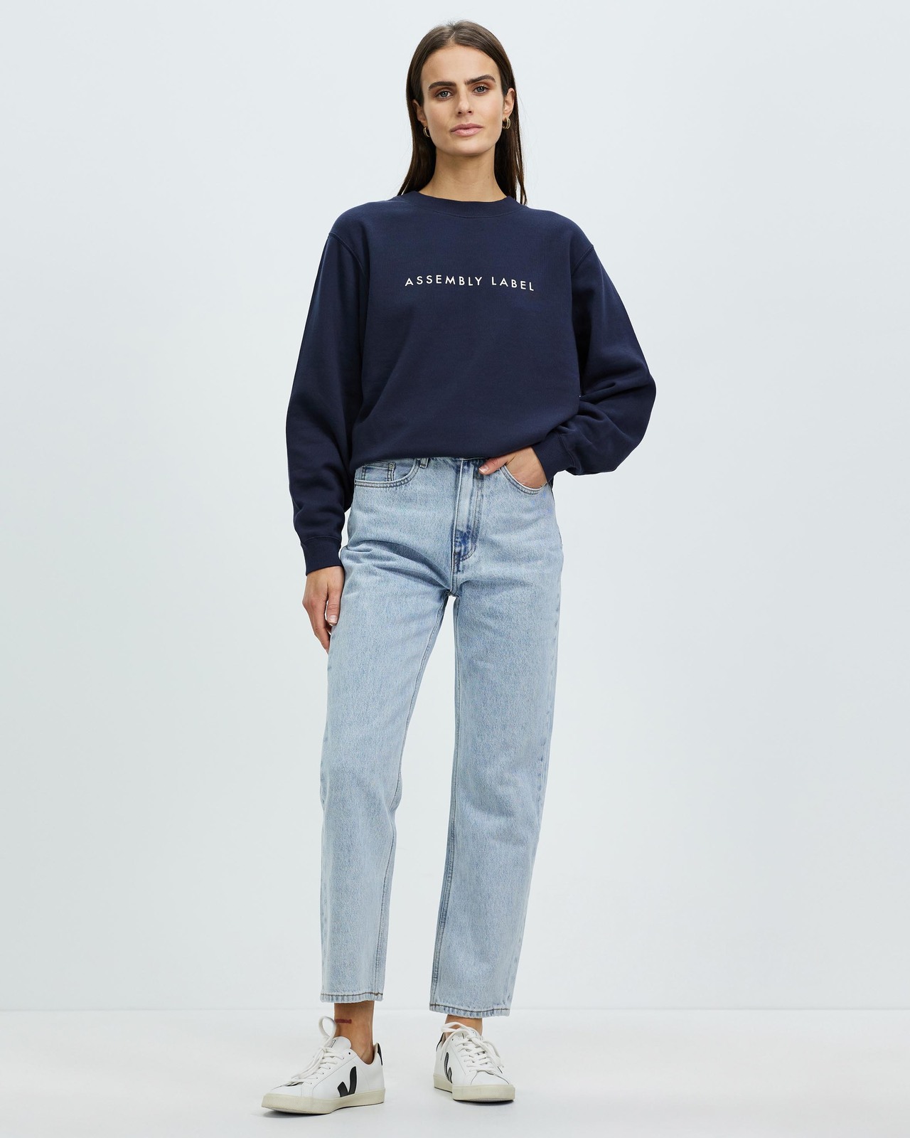 Assembly Label Logo Fleece Sweater - AirRobe