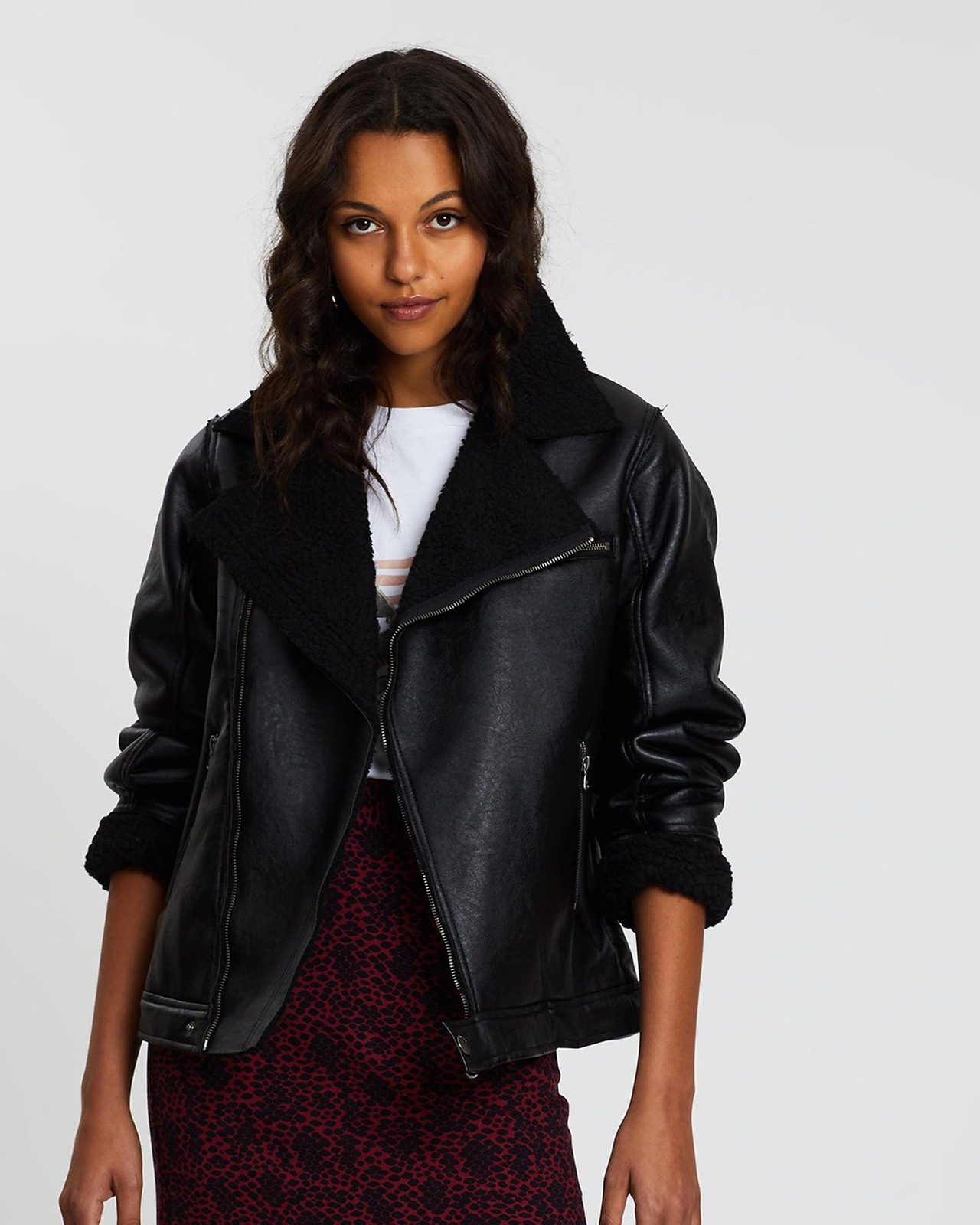 All About Eve Luxe Aviator Jacket - AirRobe