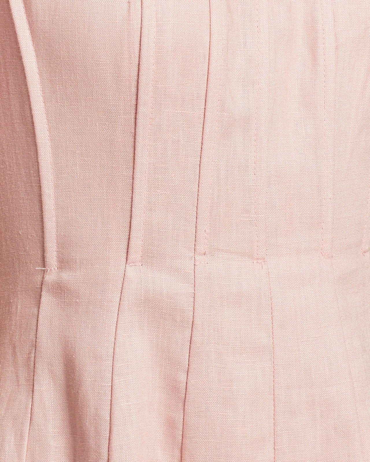 Aere Puff Sleeve Midi Dress Airrobe
