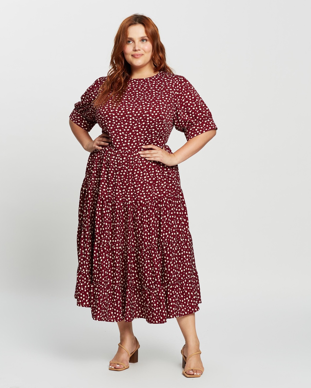 Atmosandhere Curvy Carly Midi Dress Airrobe