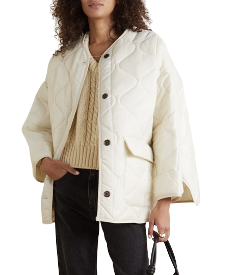 The Frankie Shop Quilted padded ripstop jacket Size 6 - AirRobe