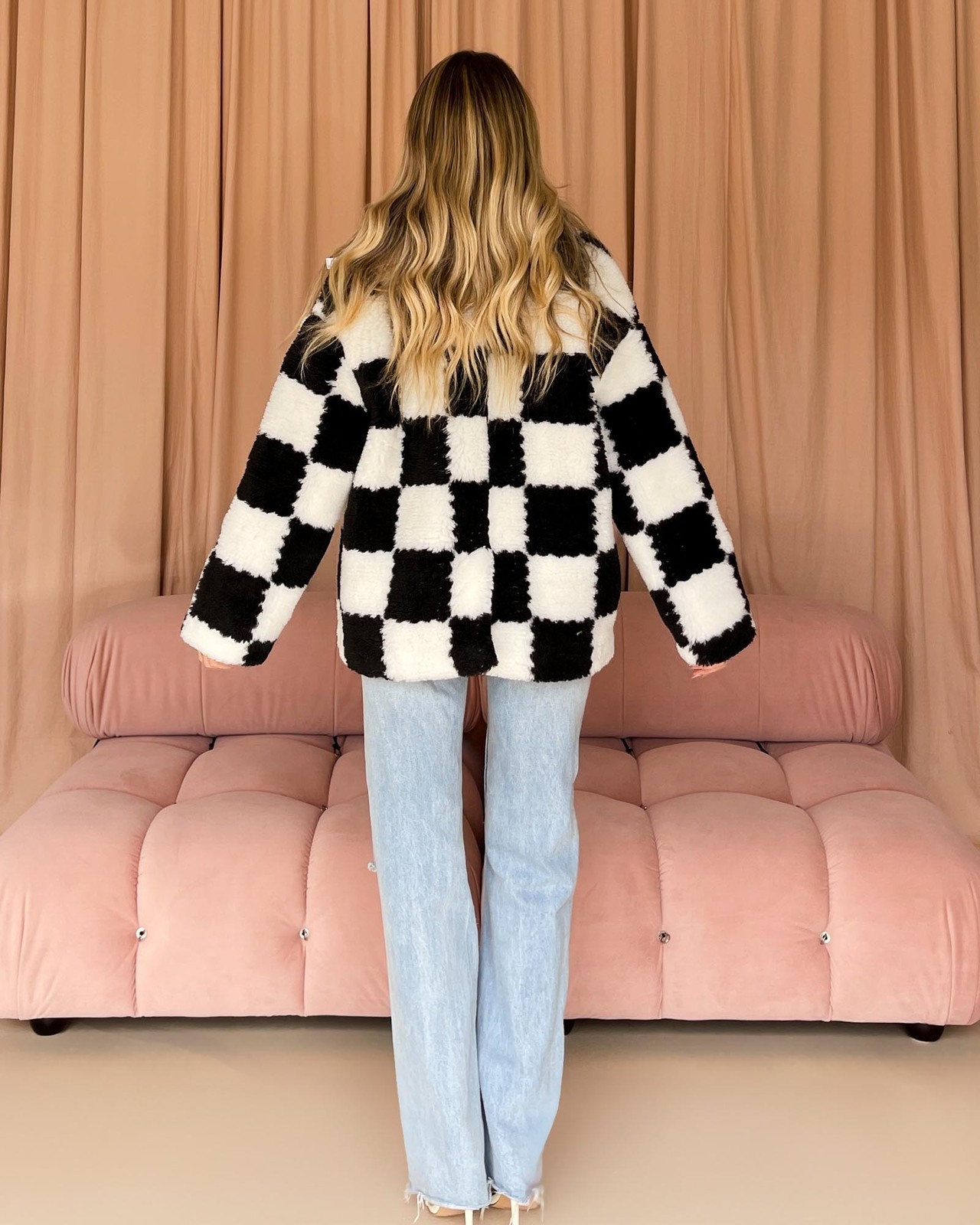 Dazie Cruella Check Coat - AirRobe