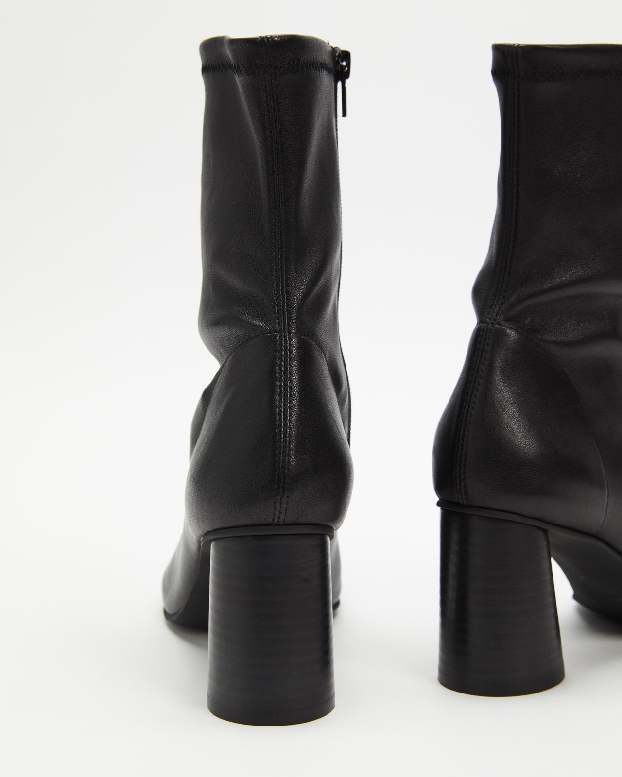 Aere Stretch Leather Ankle Boots Airrobe