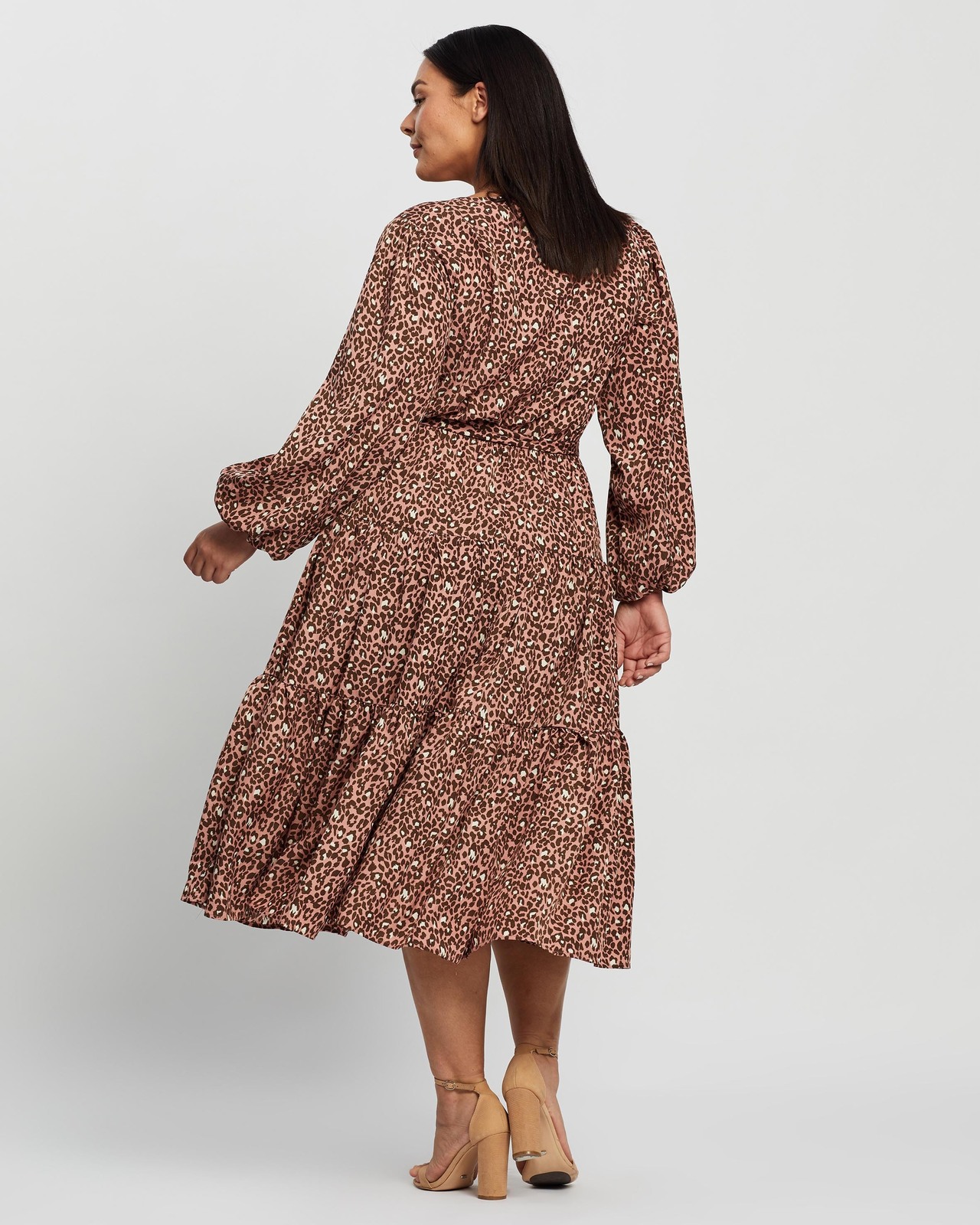 Janie Tiered Midi Dress - AirRobe