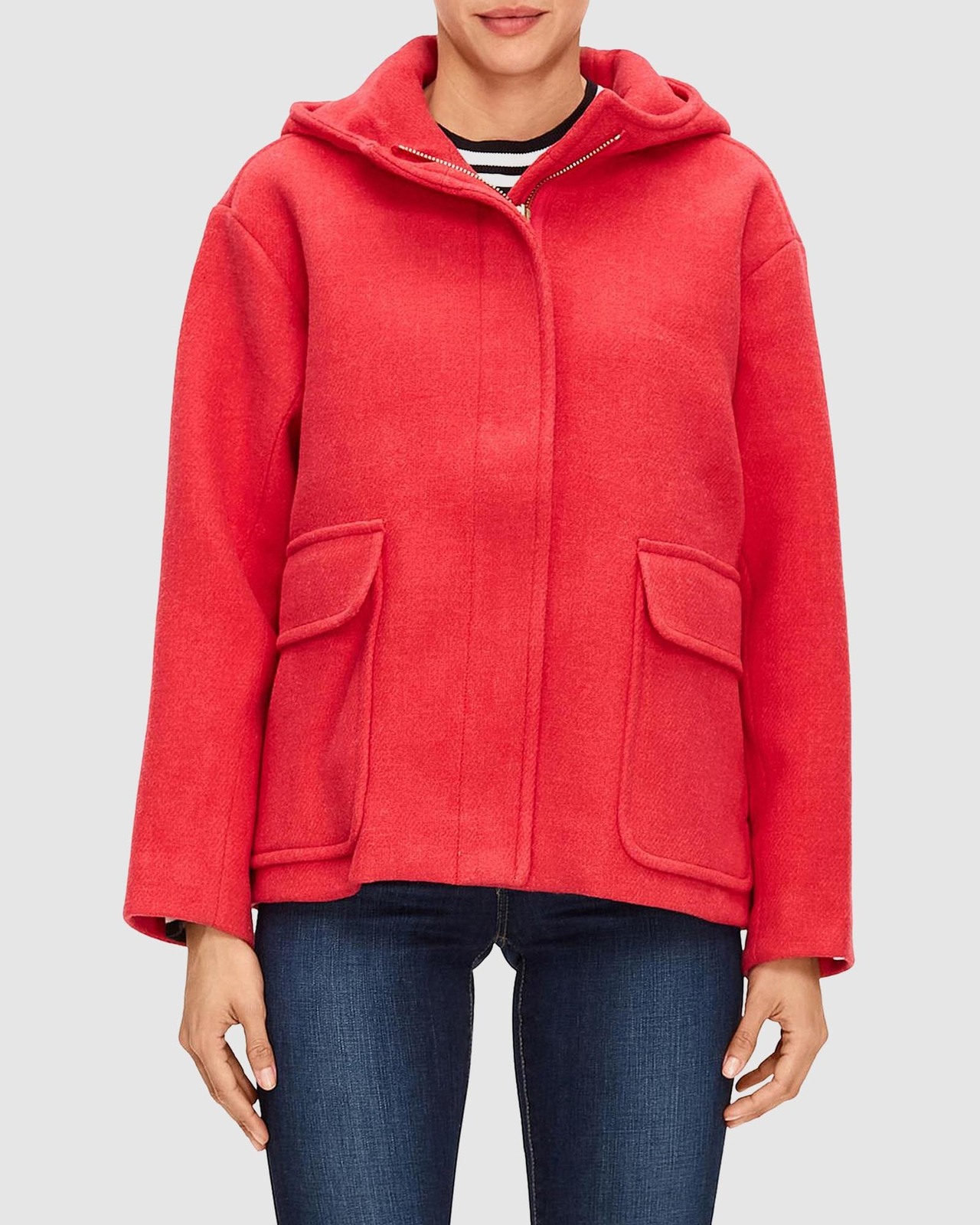 J.Crew Sonia Stadium Cloth Wool Blend Coat - AirRobe