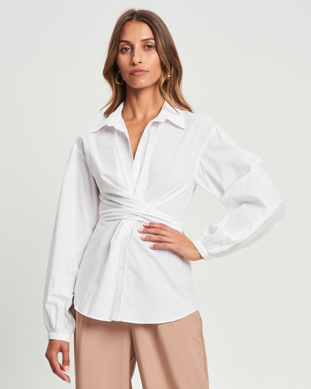 Tussah Sandra Shirt - AirRobe