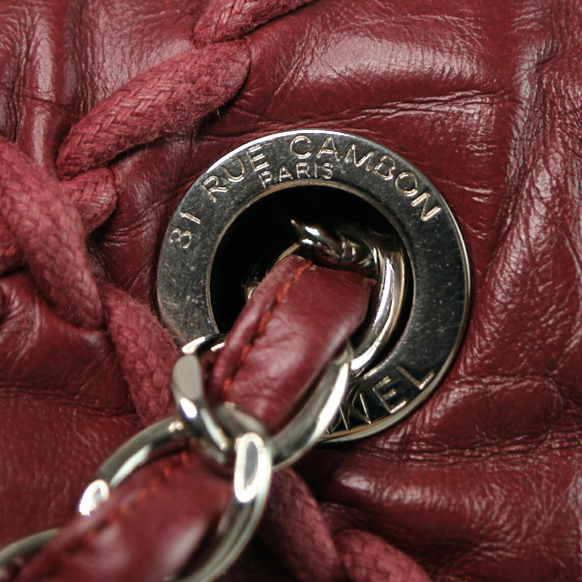 CC Ultra Stitch Leather Flap Bag - AirRobe