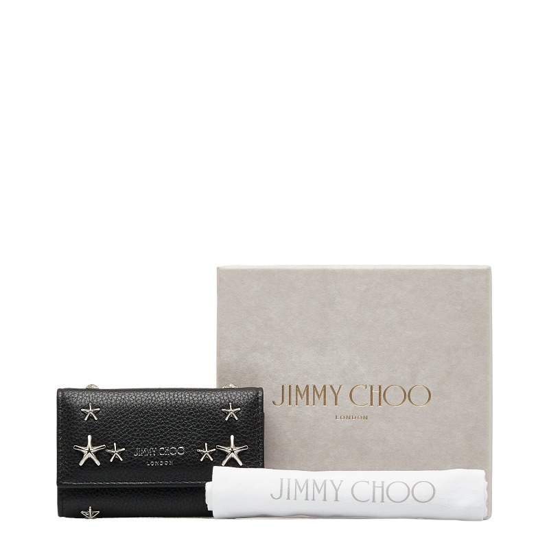 Star Studded Leather Key Case - AirRobe