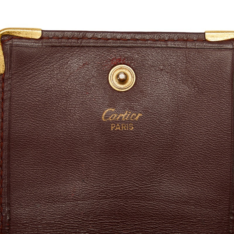Cartier Must De Cartier Leather Coin Case - AirRobe