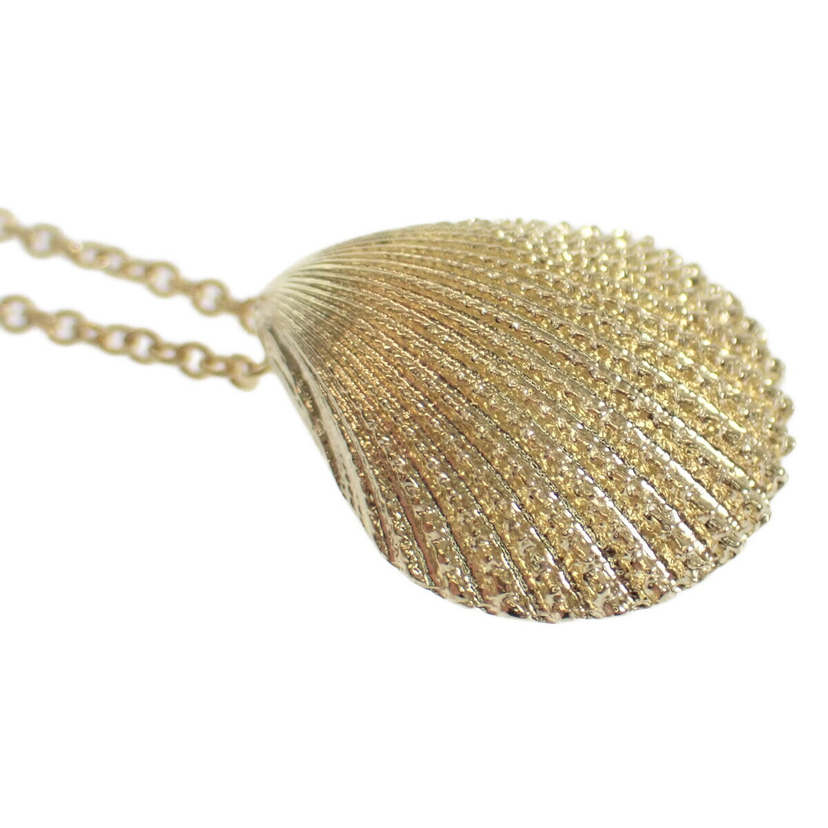 18k Gold Shell Pendant Necklace - AirRobe
