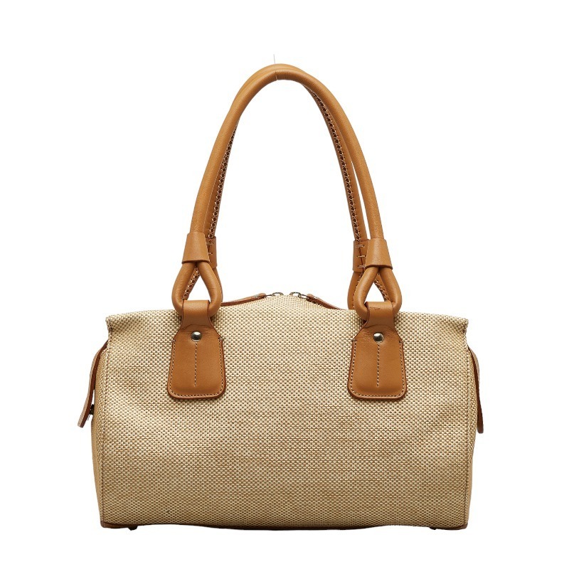 Burberry Canvas Mini Boston Bag - AirRobe
