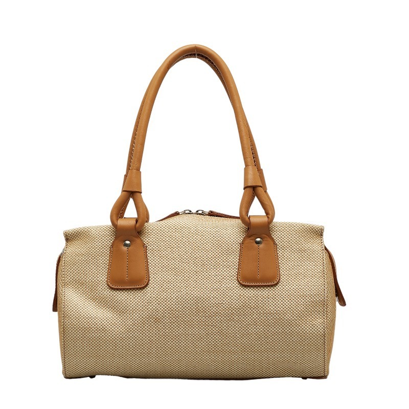 Burberry Canvas Mini Boston Bag - AirRobe
