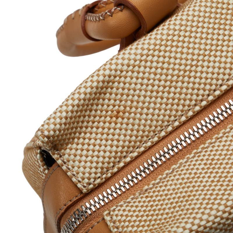 Burberry Canvas Mini Boston Bag - AirRobe