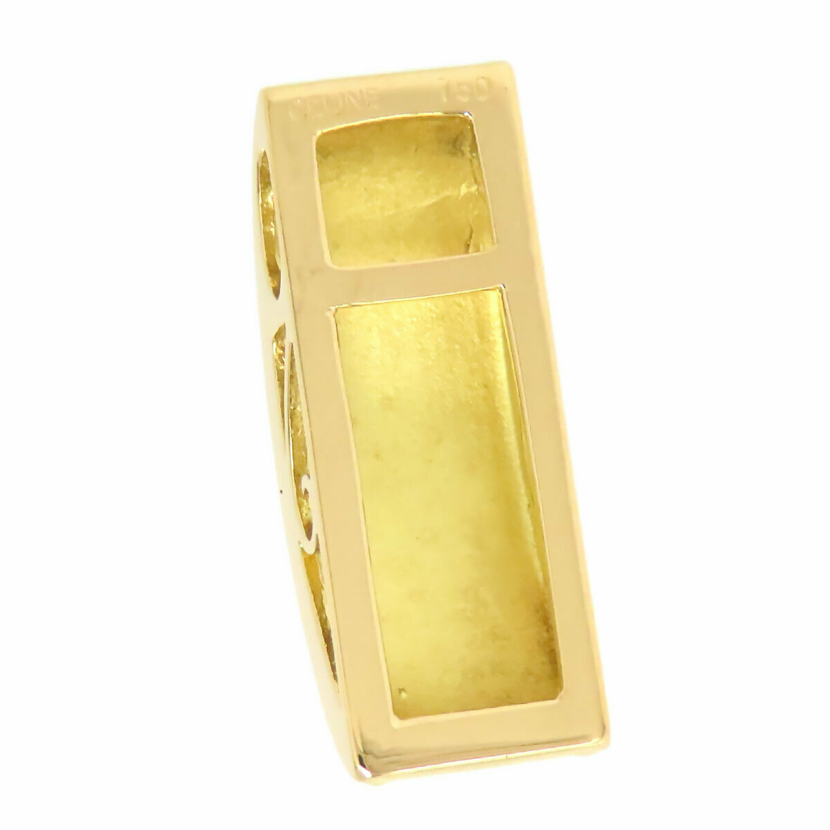 Celine 18k Gold Logo Pendant - AirRobe