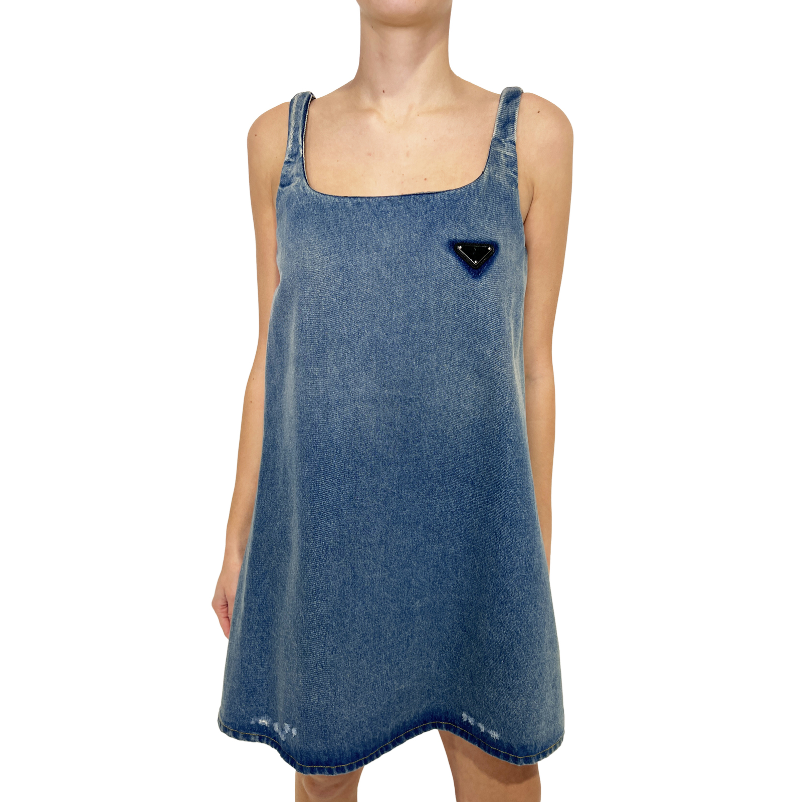 Prada Denim Frock Sz 42 - AirRobe